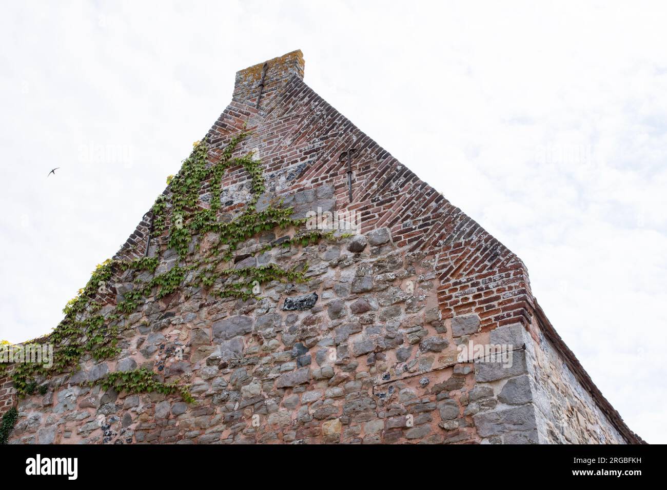 St Valery sur Somme tumbled gable Stock Photo - Alamy