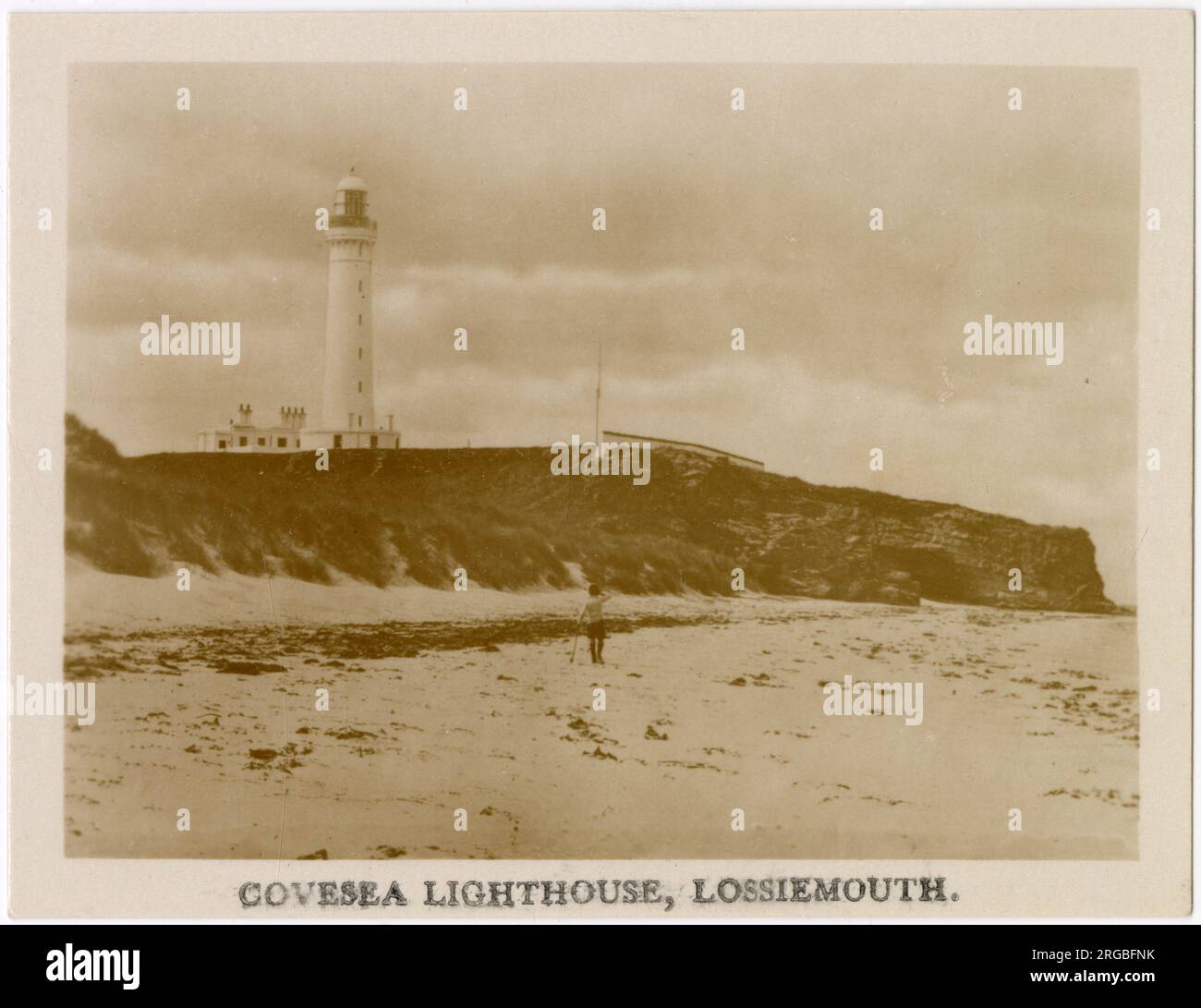 Covesea Lighthouse, Lossiemouth, Moray, Scotland Stock Photo - Alamy