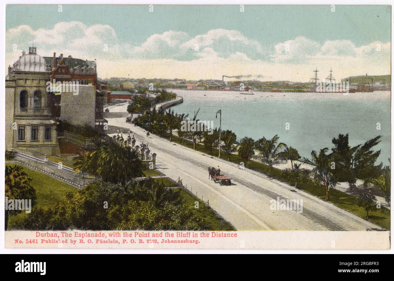 Esplanade, Durban, Natal Province, South Africa, with Point and Bluff ...