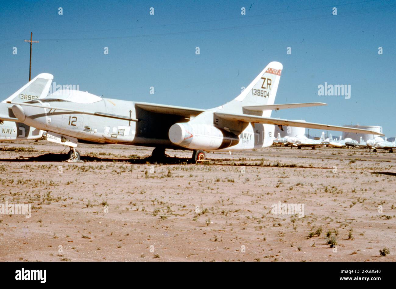 Military aircraft storage and disposition center hi-res stock ...