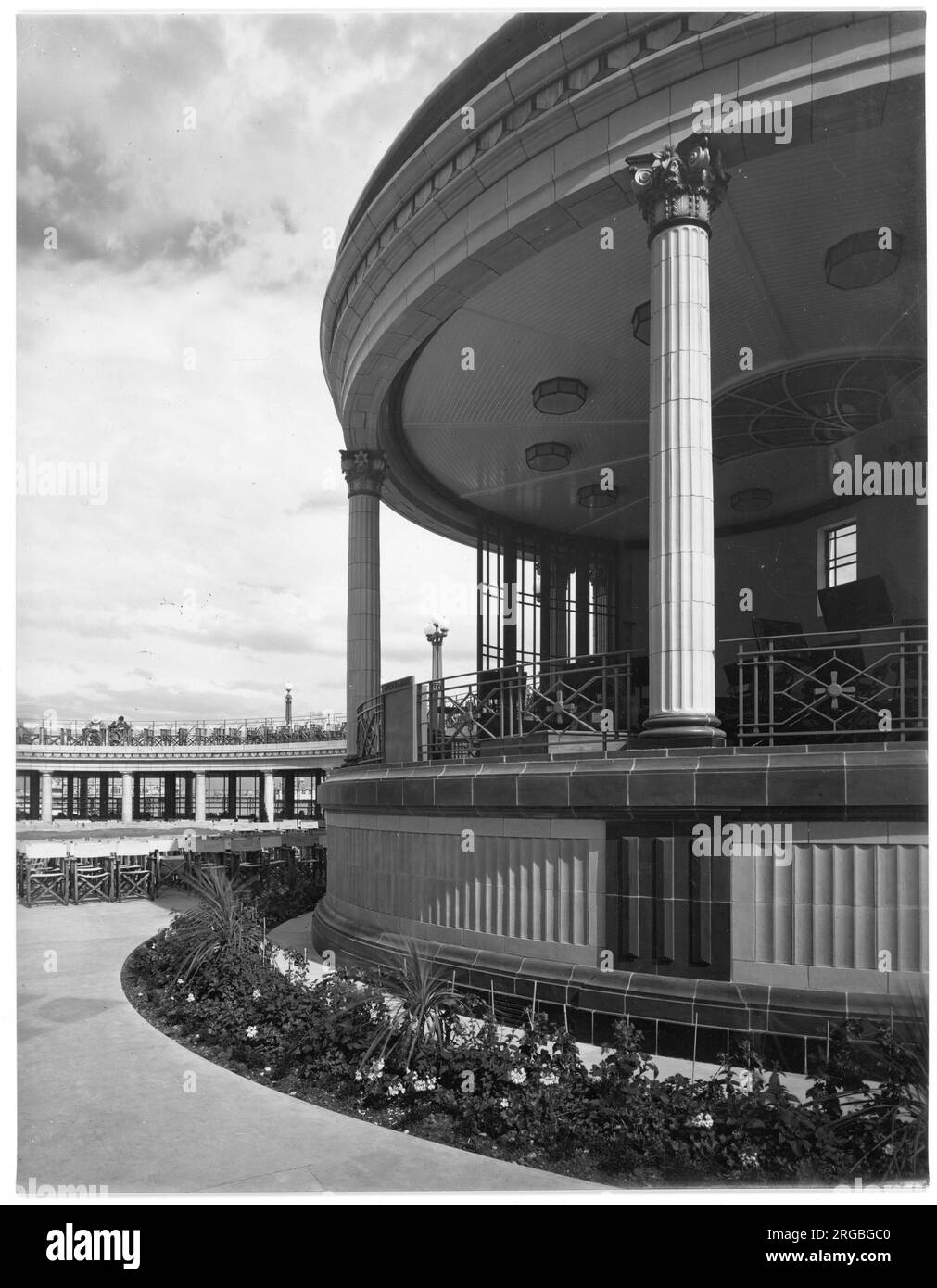 Historical bandstand Black and White Stock Photos & Images - Alamy