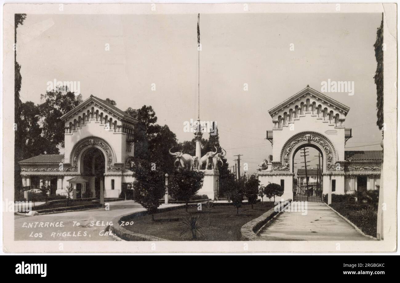 Los angeles california 1920s hi-res stock photography and images - Alamy