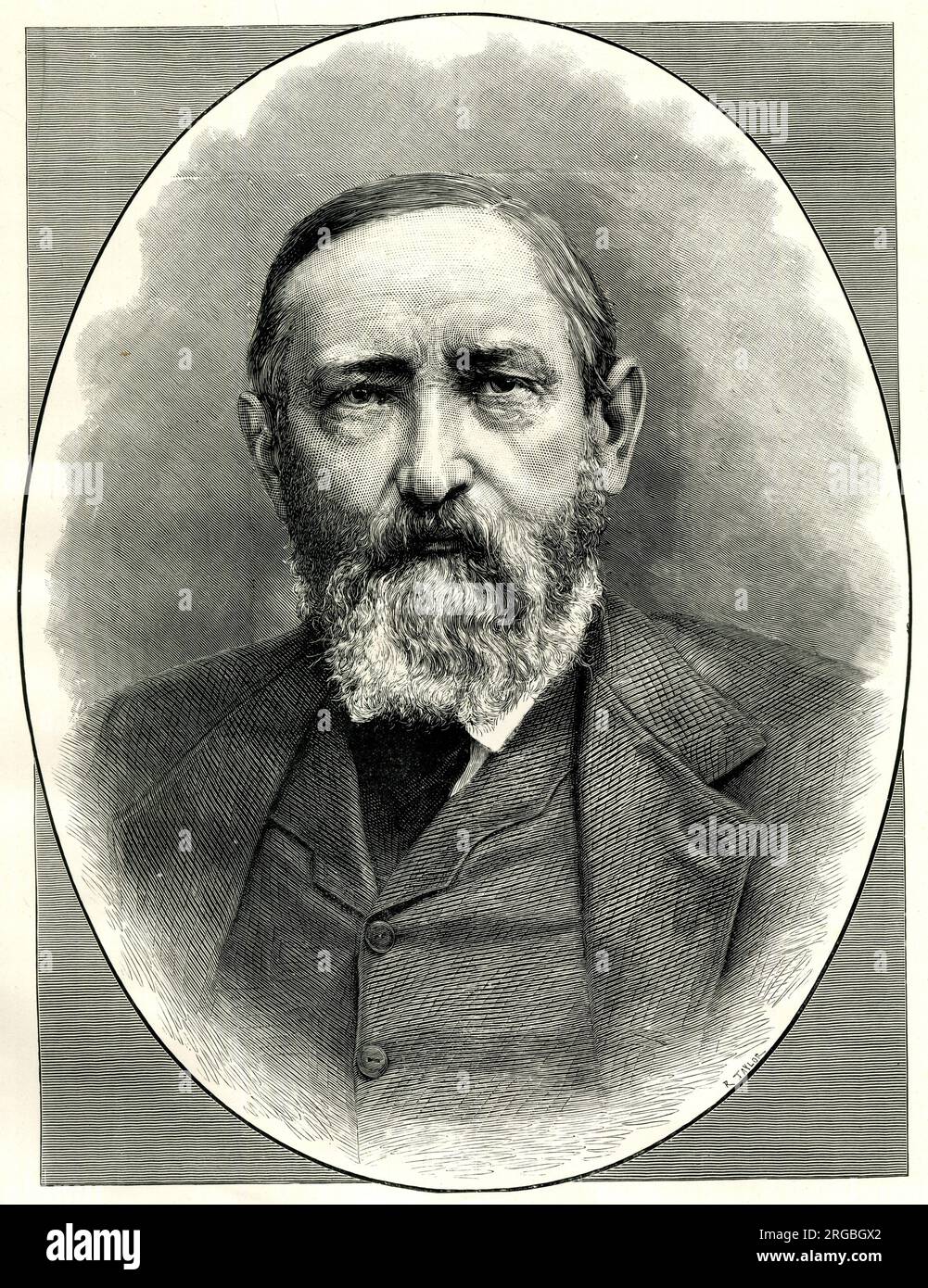 Benjamin Harrison (1833-1901), 23rd President of the United States of ...