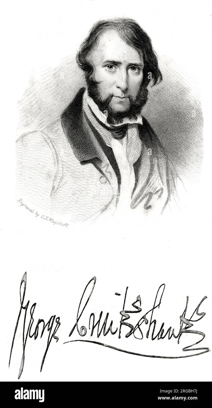 George Cruikshank, British caricaturist, cartoonist and book ...