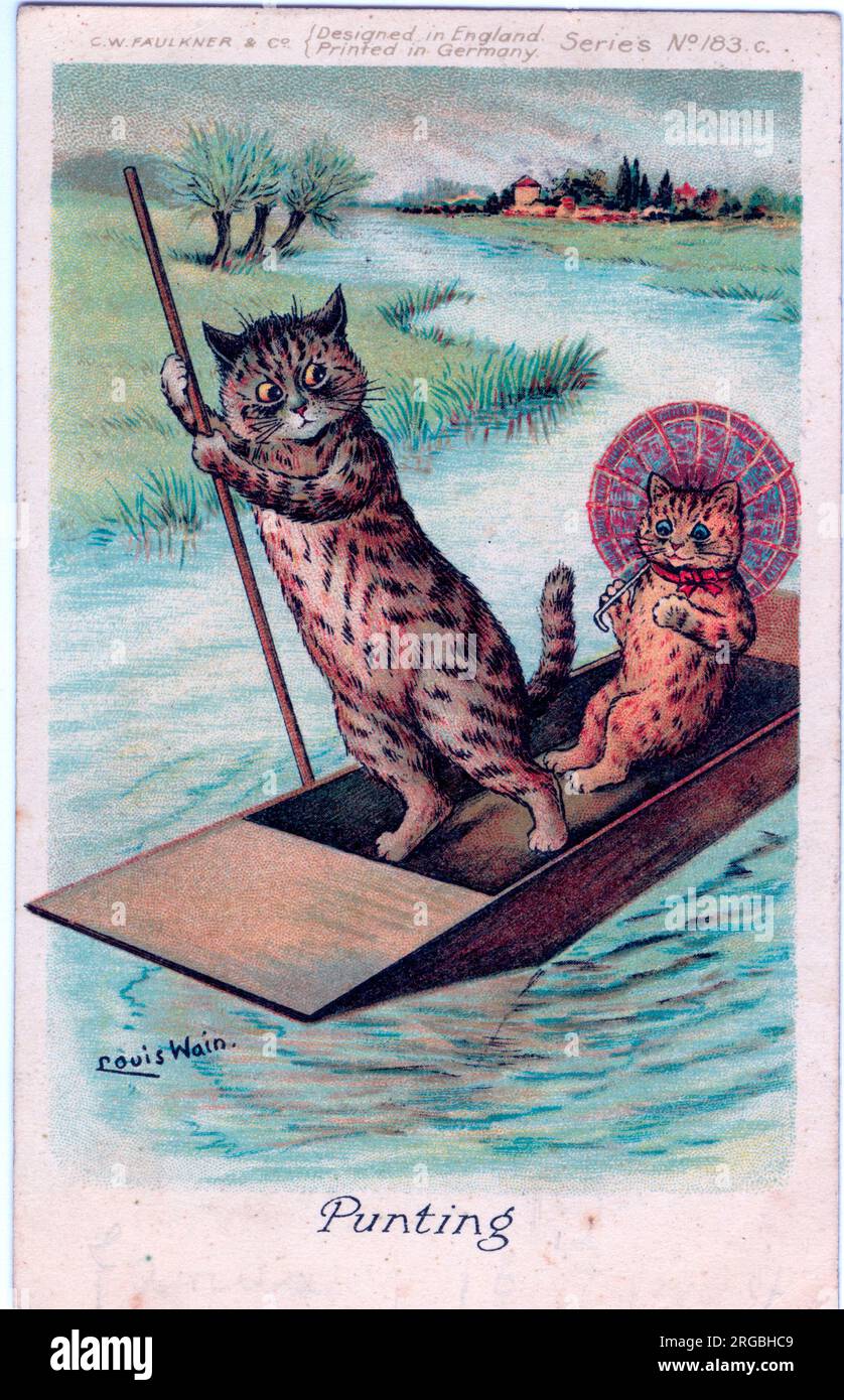 Wain had a disturbed life and eventually died in a mental hospital in ...