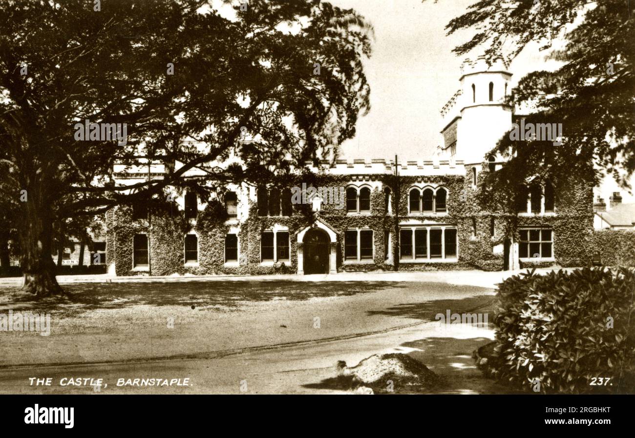 The Castle, Barnstaple, North Devon Stock Photo - Alamy