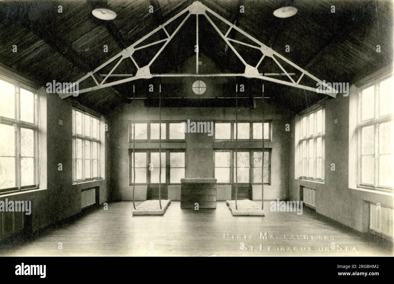 The Gym, Westerleigh School, St Leonards-on-Sea, Sussex Stock Photo - Alamy