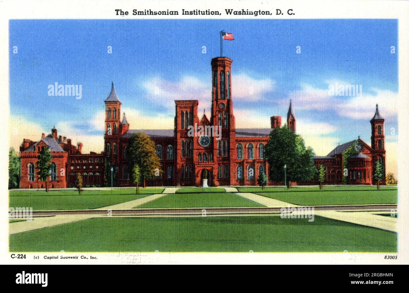 The Smithsonian Institution, Washington DC, USA Stock Photo - Alamy