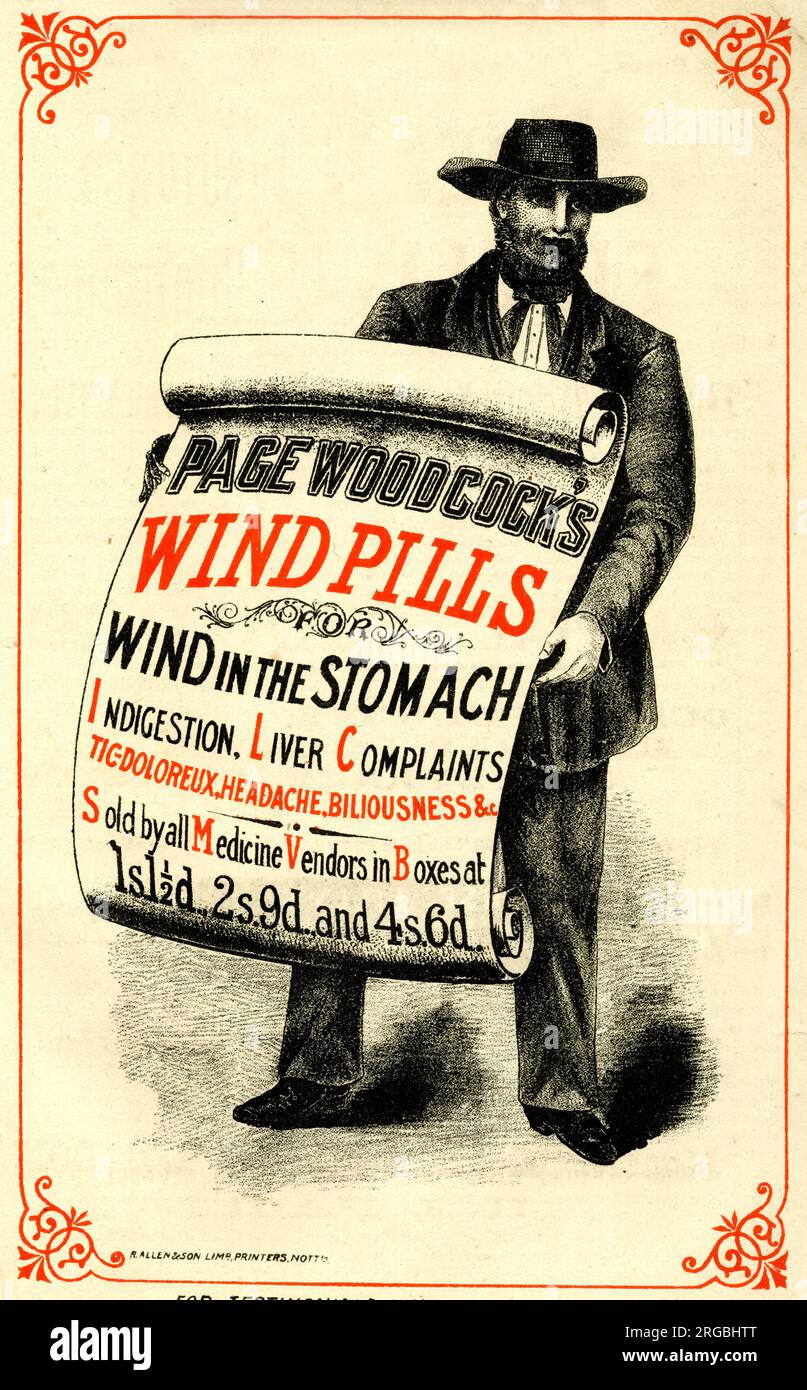 Page woodcocks wind pills hi-res stock photography and images - Alamy