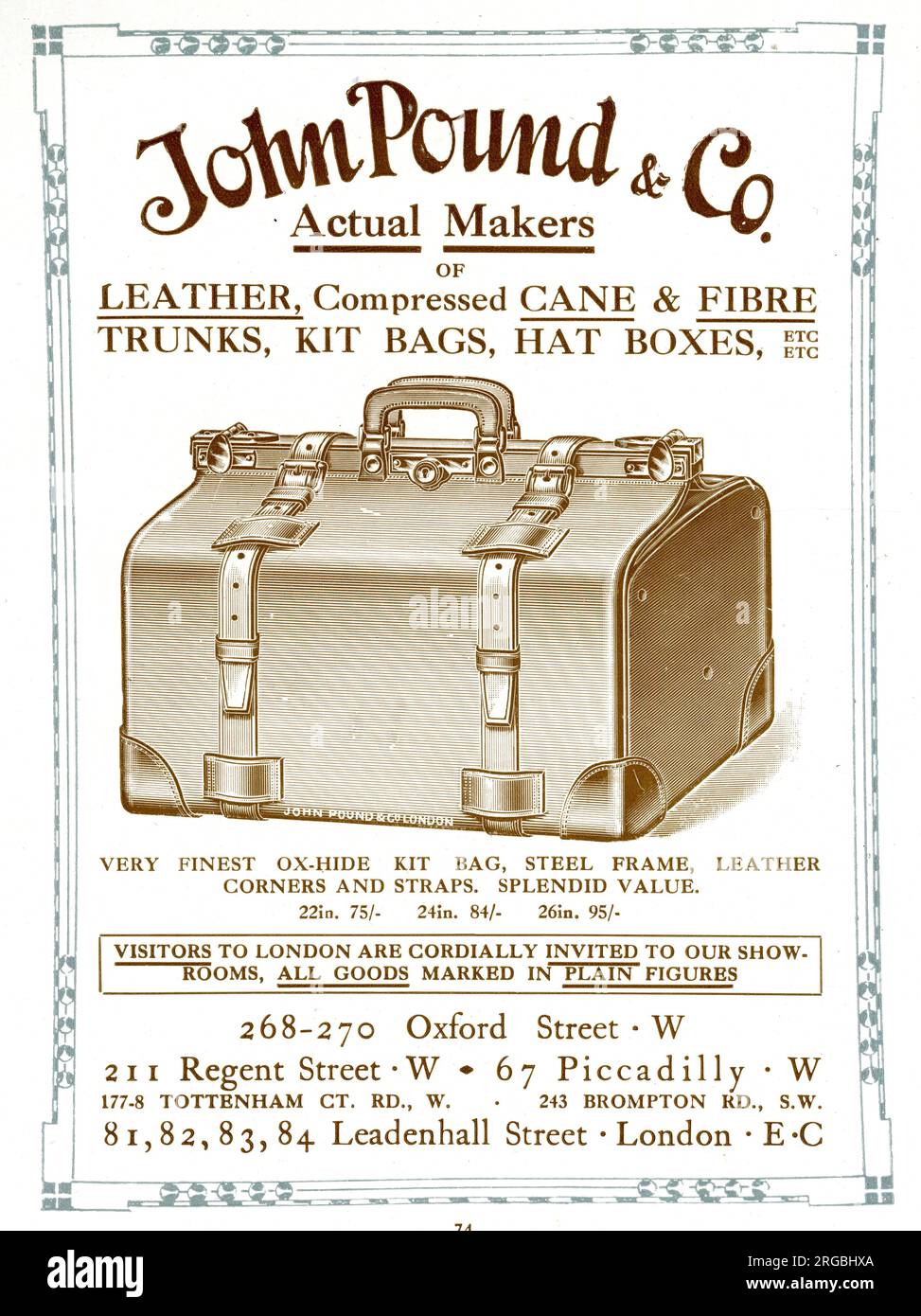 John pound leather hi-res stock photography and images - Alamy