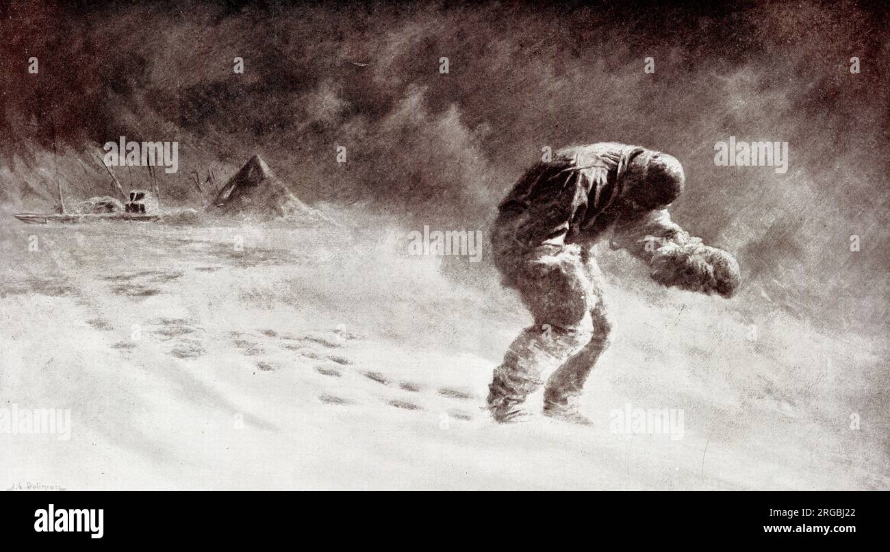 A Very Gallant Gentleman - Captain Oates leaving the camp - Scott's ...