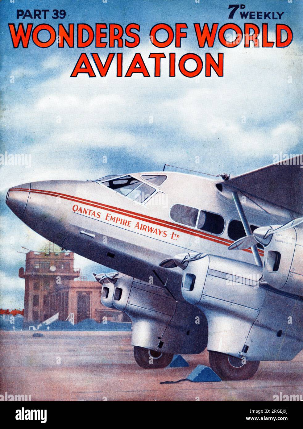 Qantas Empire Airways, De Havilland Express aircraft Stock Photo - Alamy