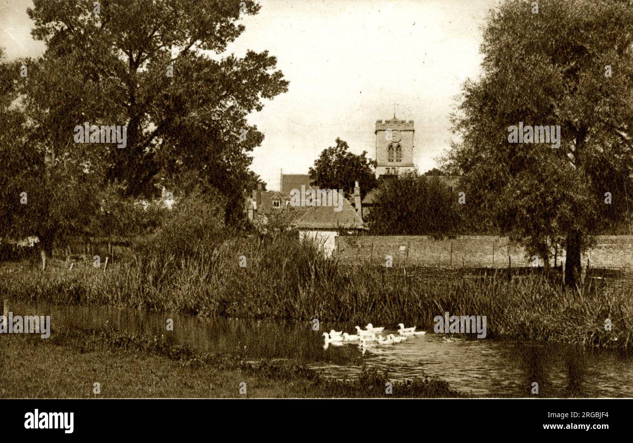 Hampshire church tower hi-res stock photography and images - Alamy