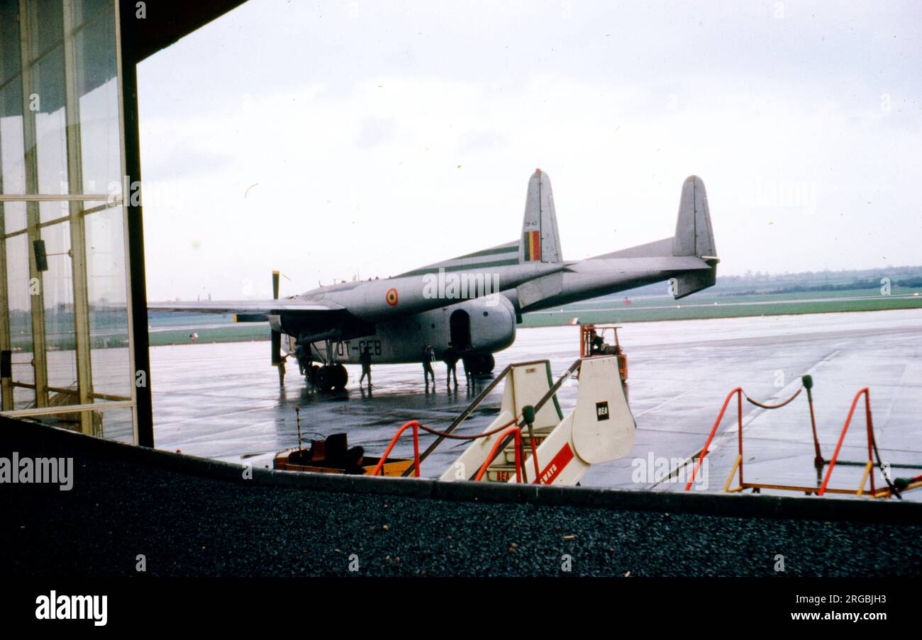 Force aerienne belge - Fairchild C-119G Flying Boxcar CP-42 / OT-CEB ...