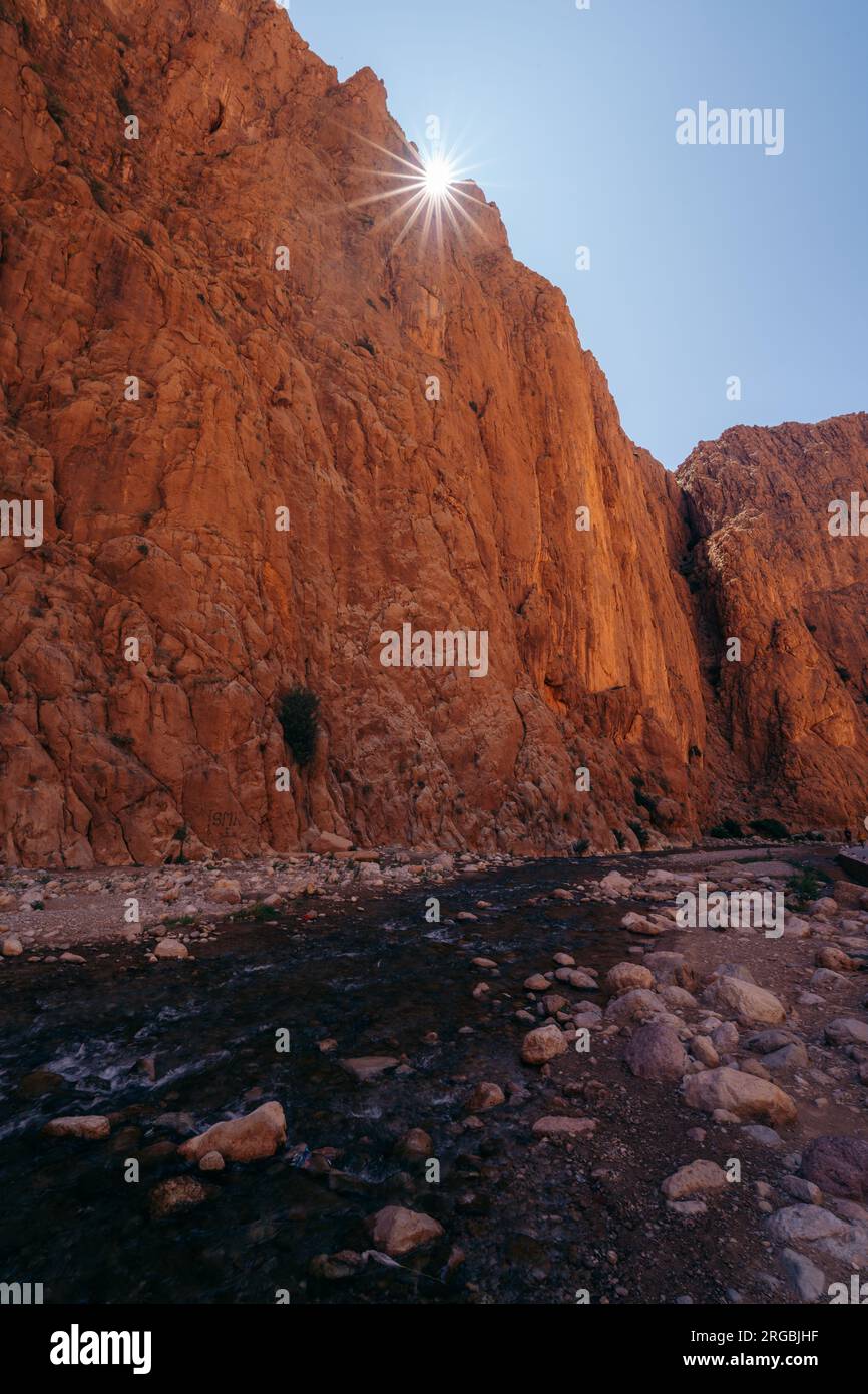 Todra Gorge: Nature wonder in Morocco, an awe-inspiring canyon with ...