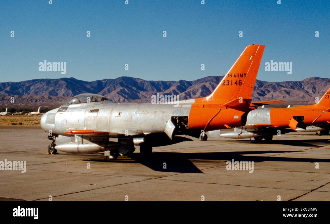 United States Army - Canadair CL-13 Mk.5 / QF-86E Sabre 23146, operated ...