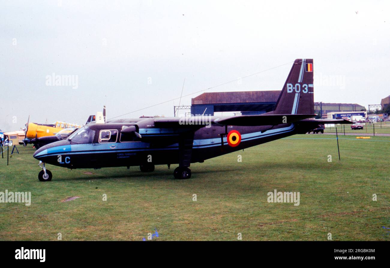 Aviation Legere de la Force Terrestre - Britten-Norman BN-2A islander B ...