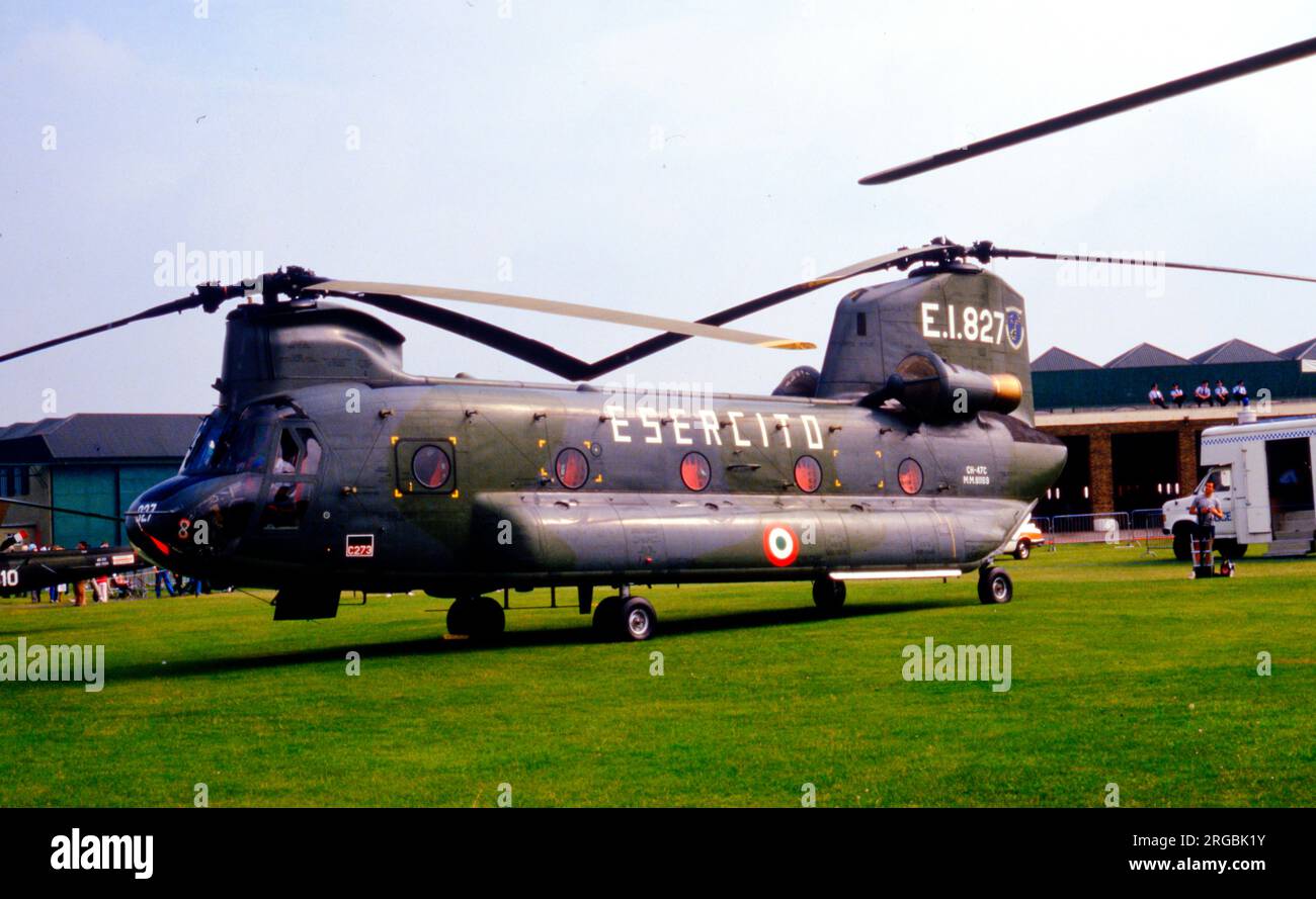 Esercito italiano - Boeing-Vertol CH-47C Chinook MM81169 / E.i.827 (msn ...