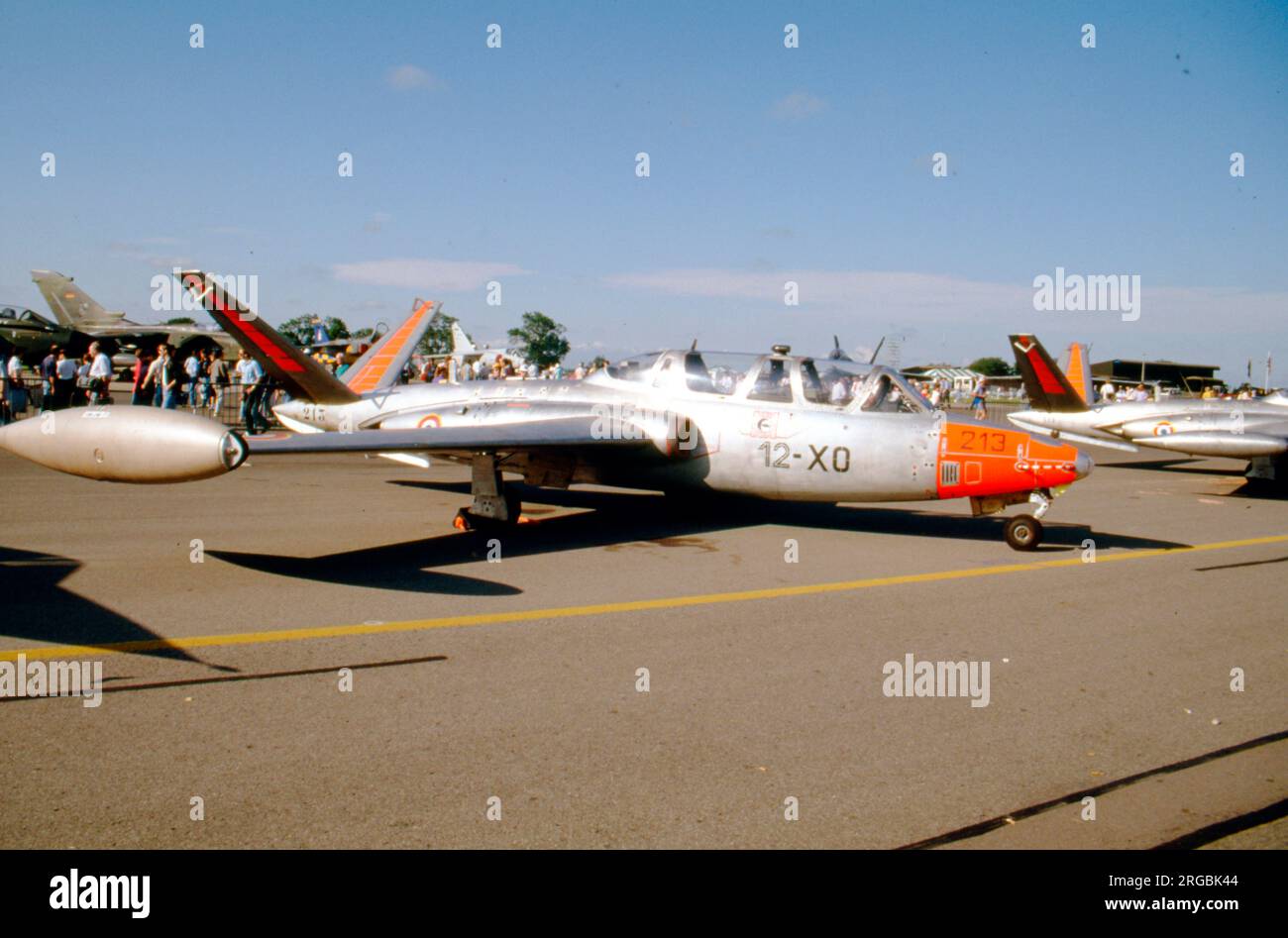 Armee de l'Air - Fouga CM.170 Magister 213 / 12-XO, at RAF Fairford in ...