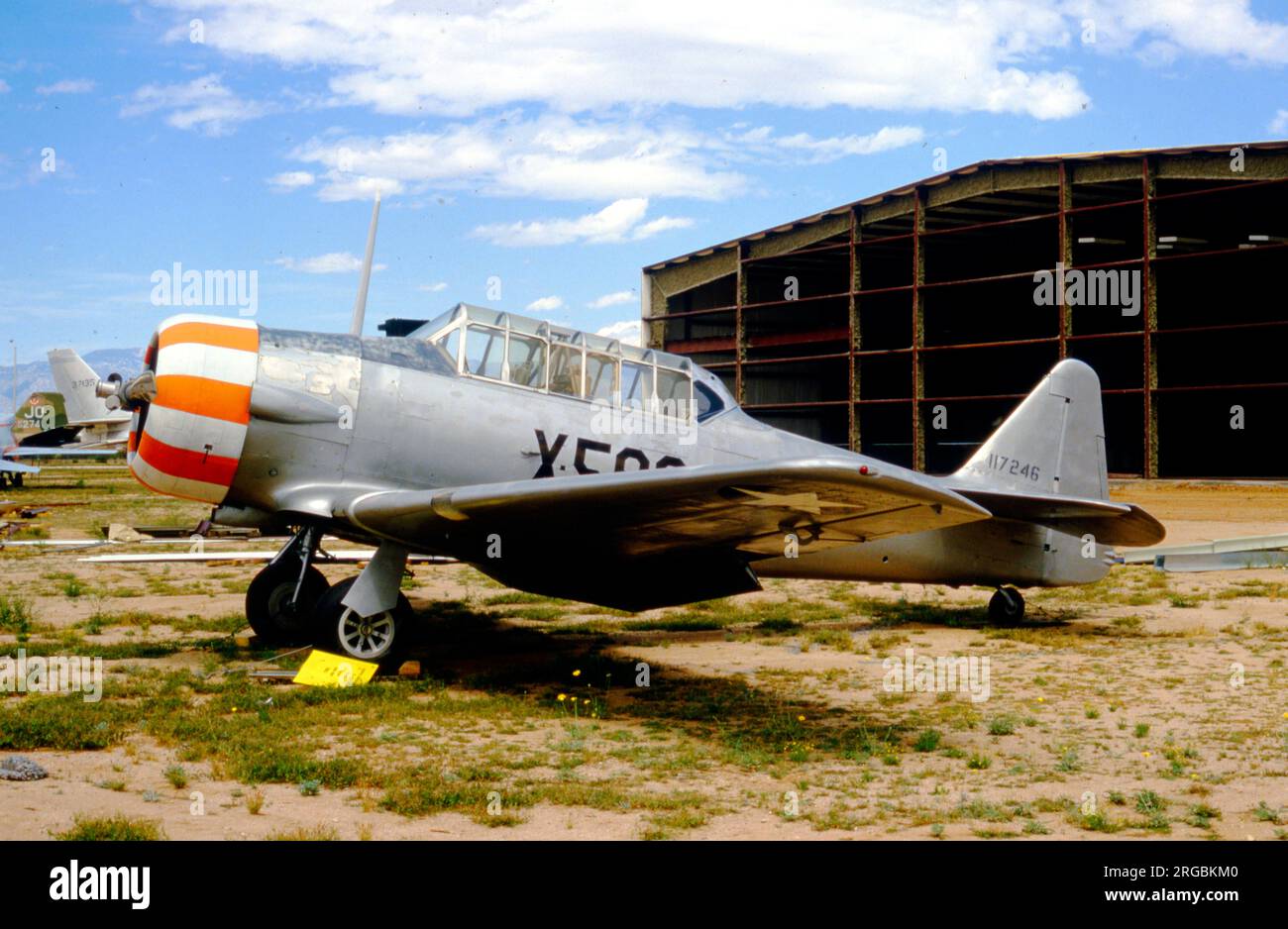 North American T-6G Texan 41-17246 (msn 168-12), at Pima Air and Space ...