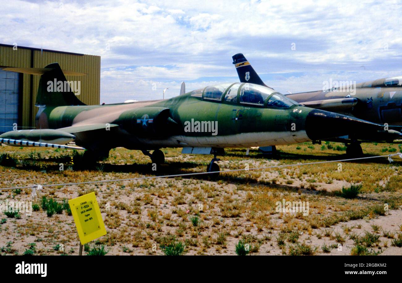 Lockheed F-104D Starfighter 57-1323 (msn 283-5035), on display at Pima ...