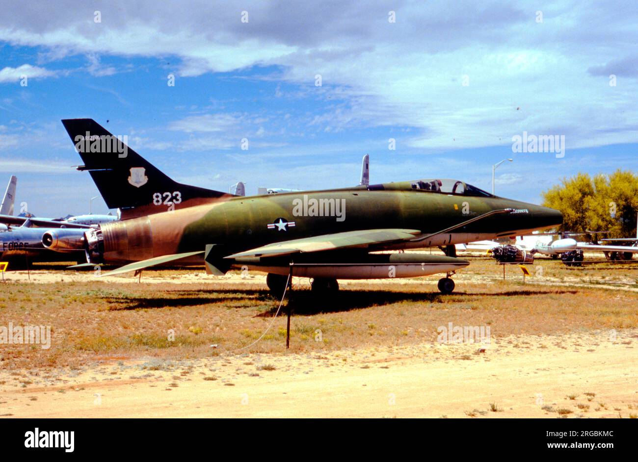 North American F-100D Super Sabre, on display at Pima Air and Space ...