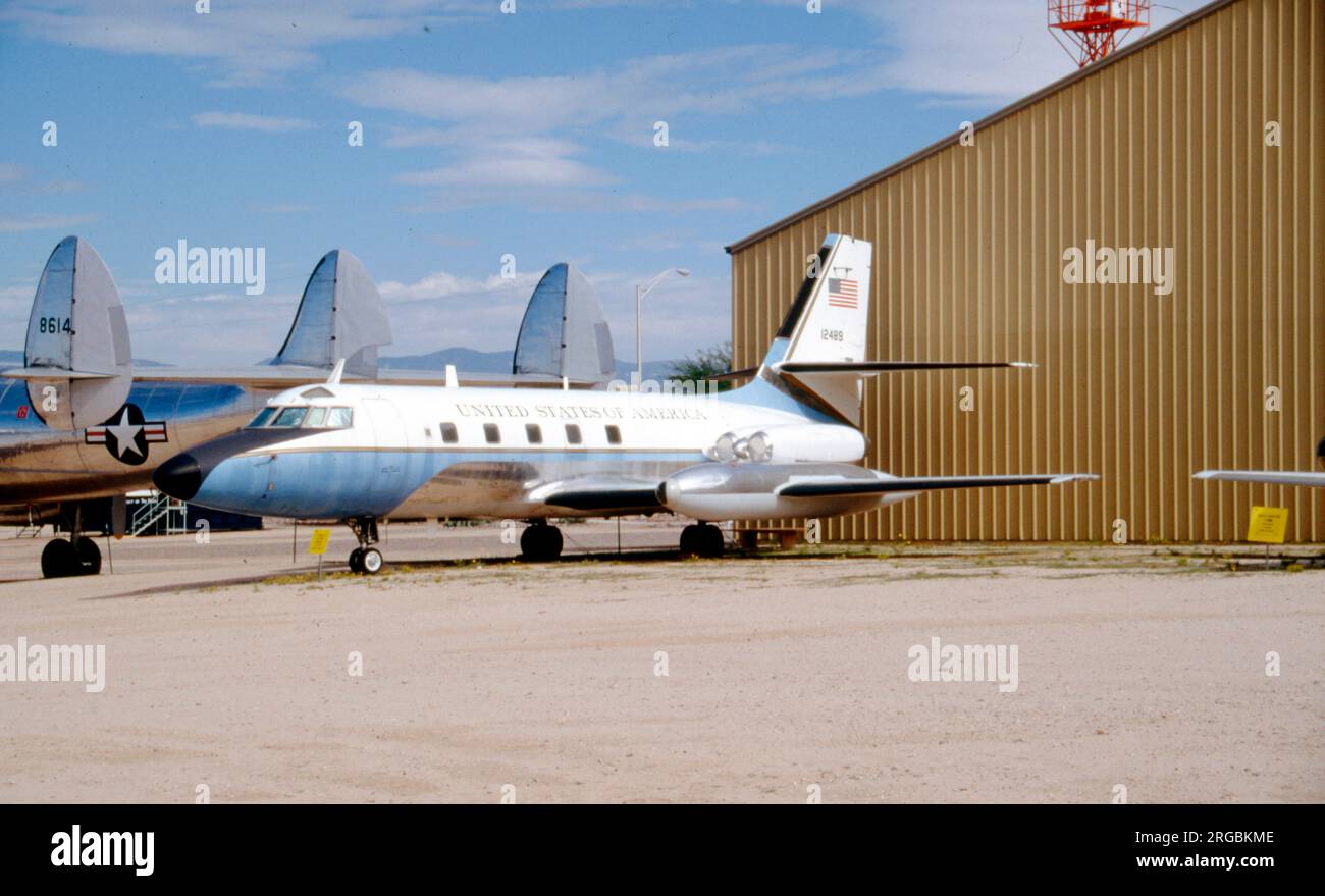 Lockheed VC-140B-LM Jetstar 61-2489 (msn 1329-5022), on display at Pima ...