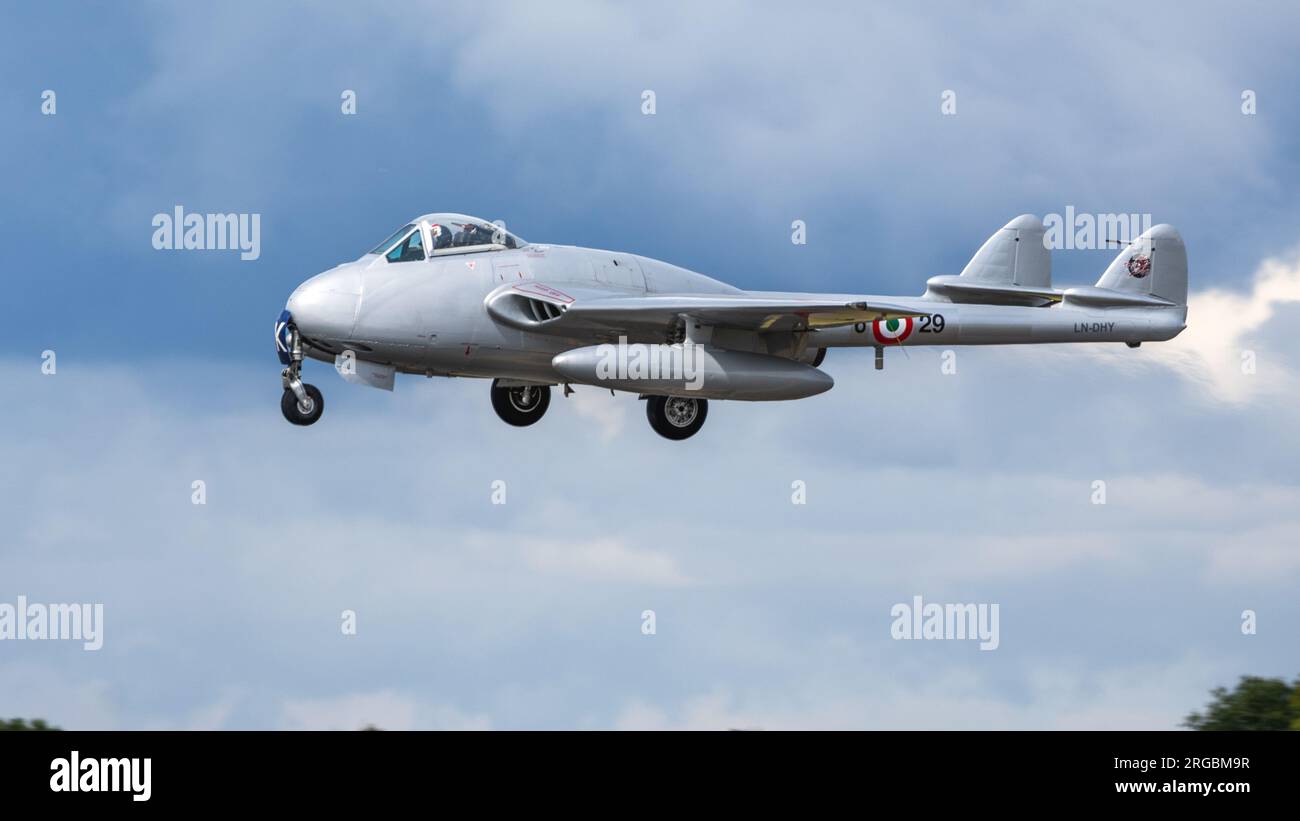 Norwegian Air Force Historical Squadron - de Havilland Vampire FB.52 ...