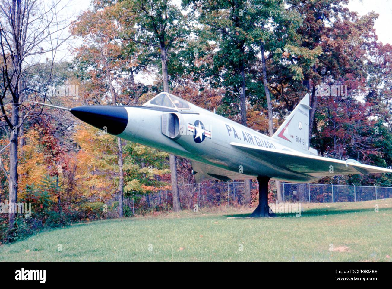 Convair F-102A-75-CO Delta Dagger 56-1415 Stock Photo - Alamy