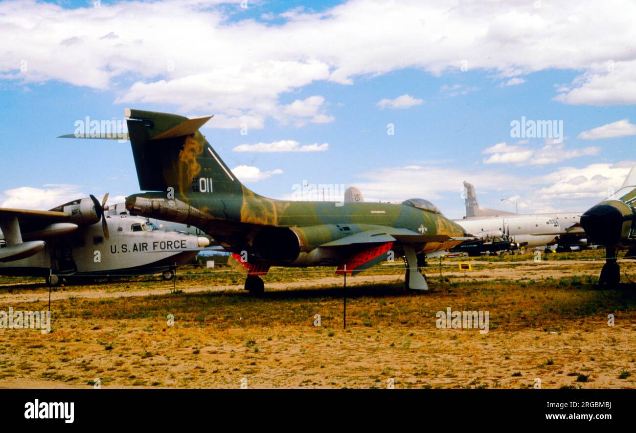 McDonnell F-101C-55-MC Voodoo 56-011 (msn 157), at Pima Air and Space ...