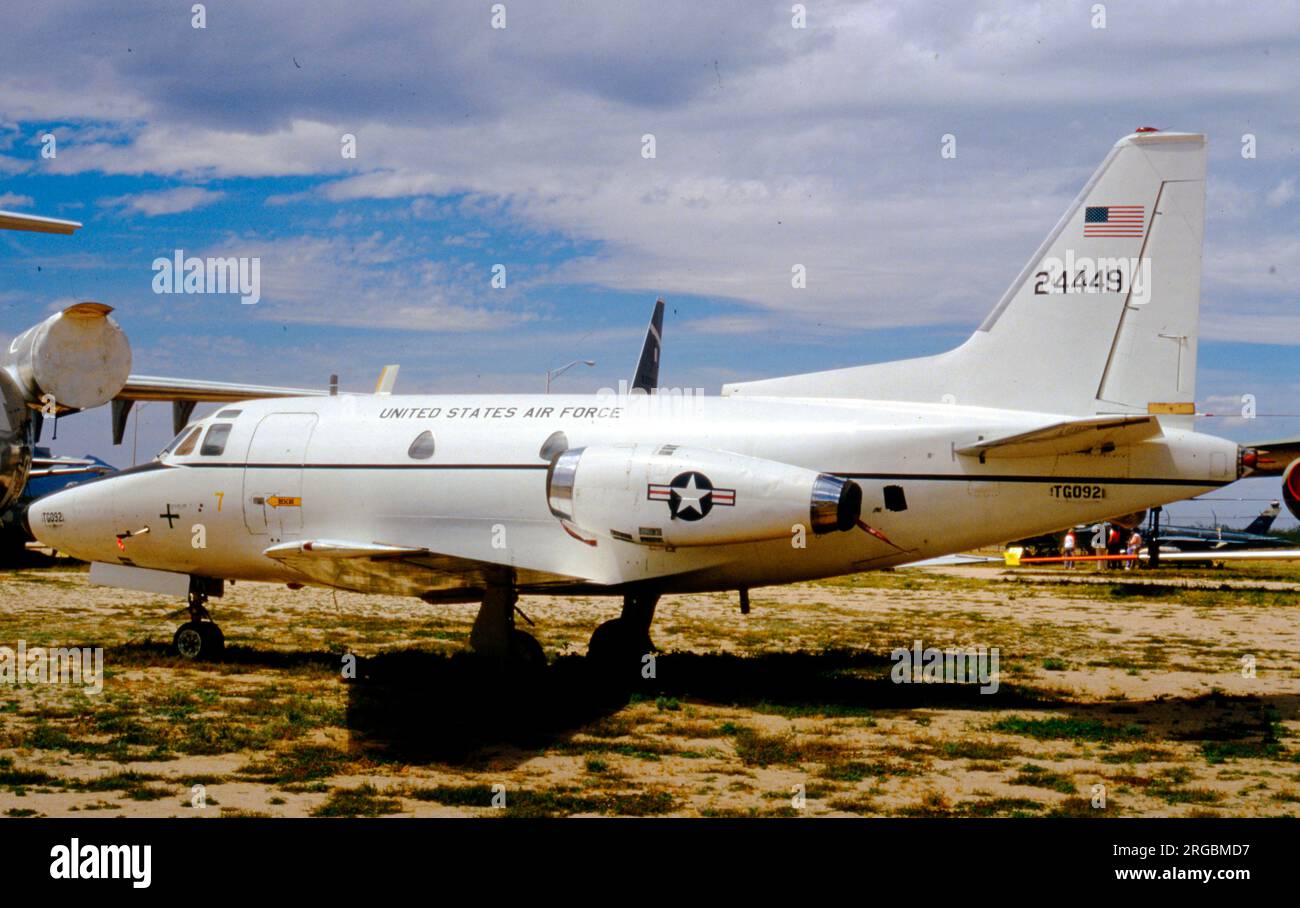 North American T-39A-1-NO Sabreliner 62-4449 (msn 276-2), at Pima Air ...