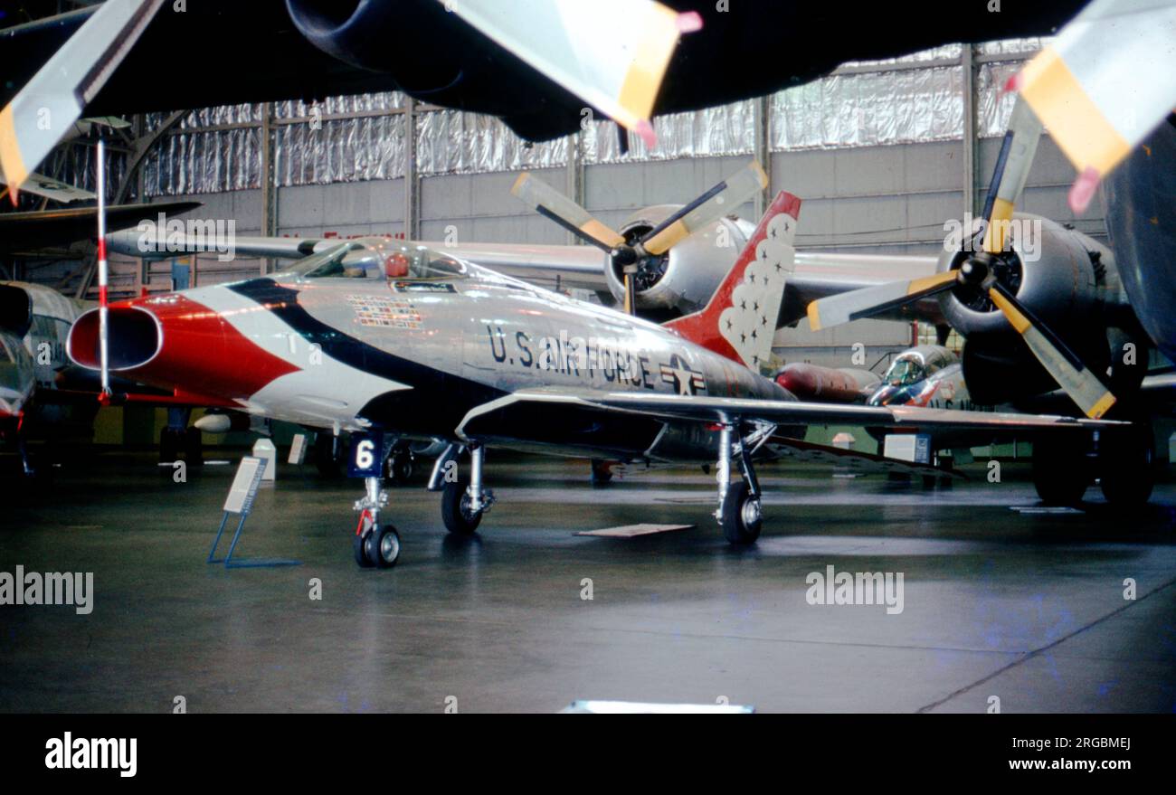North American F-100D Super Sabre Stock Photo - Alamy