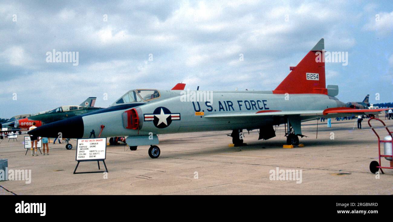 United States Air Force (USAF) - Convair PQM-102B Delta Dagger 56-1254 ...