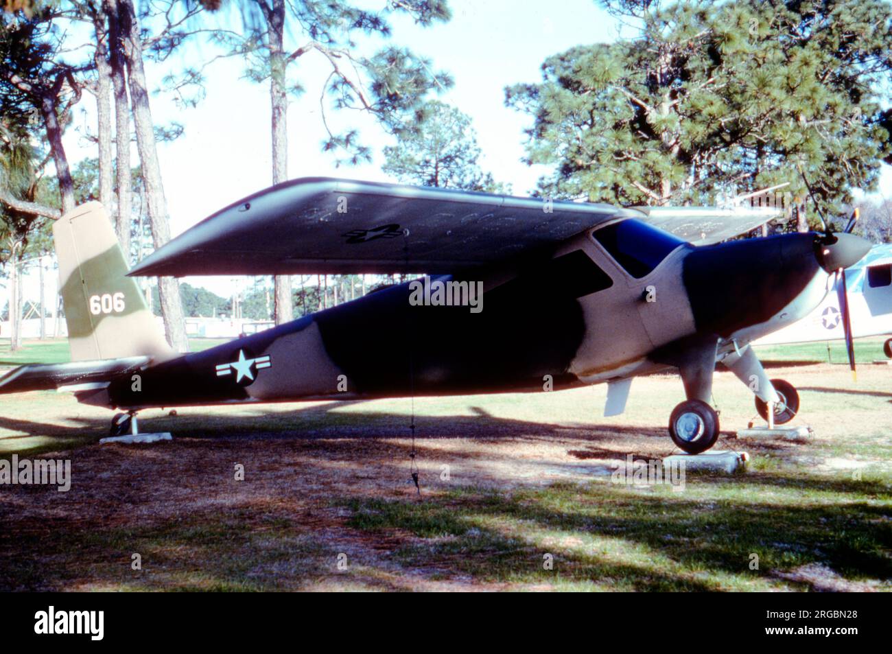 Helio U-10A Super Courier 62-3606 (msn 540), on display at Hurlburt ...