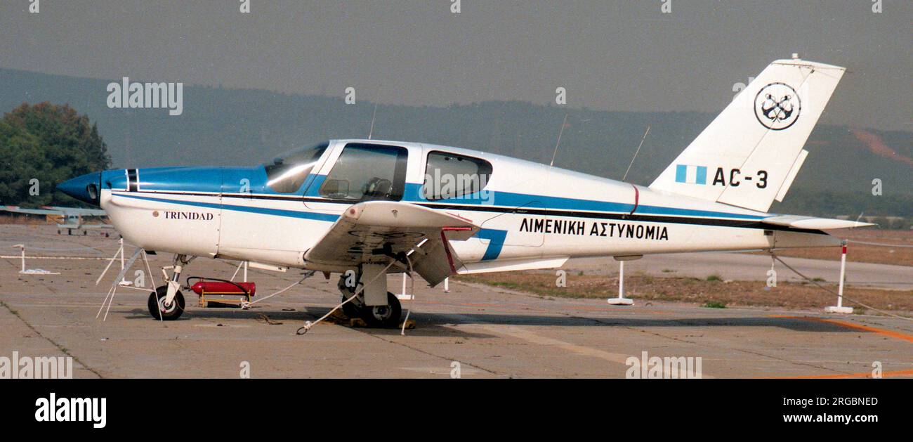 Hellenic Coast Guard - Socata TB-20 Trinidad AC-3 (msn 814), on display ...