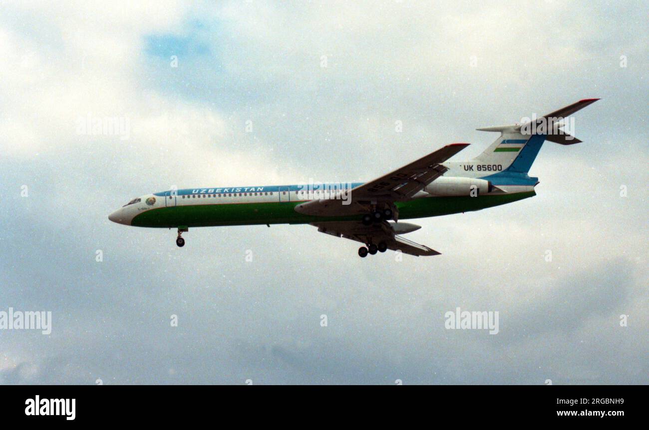 Tupolev Tu-154B-2 UK-85600 (msn 84A600), of the Uzbekistan Gvmt., on ...