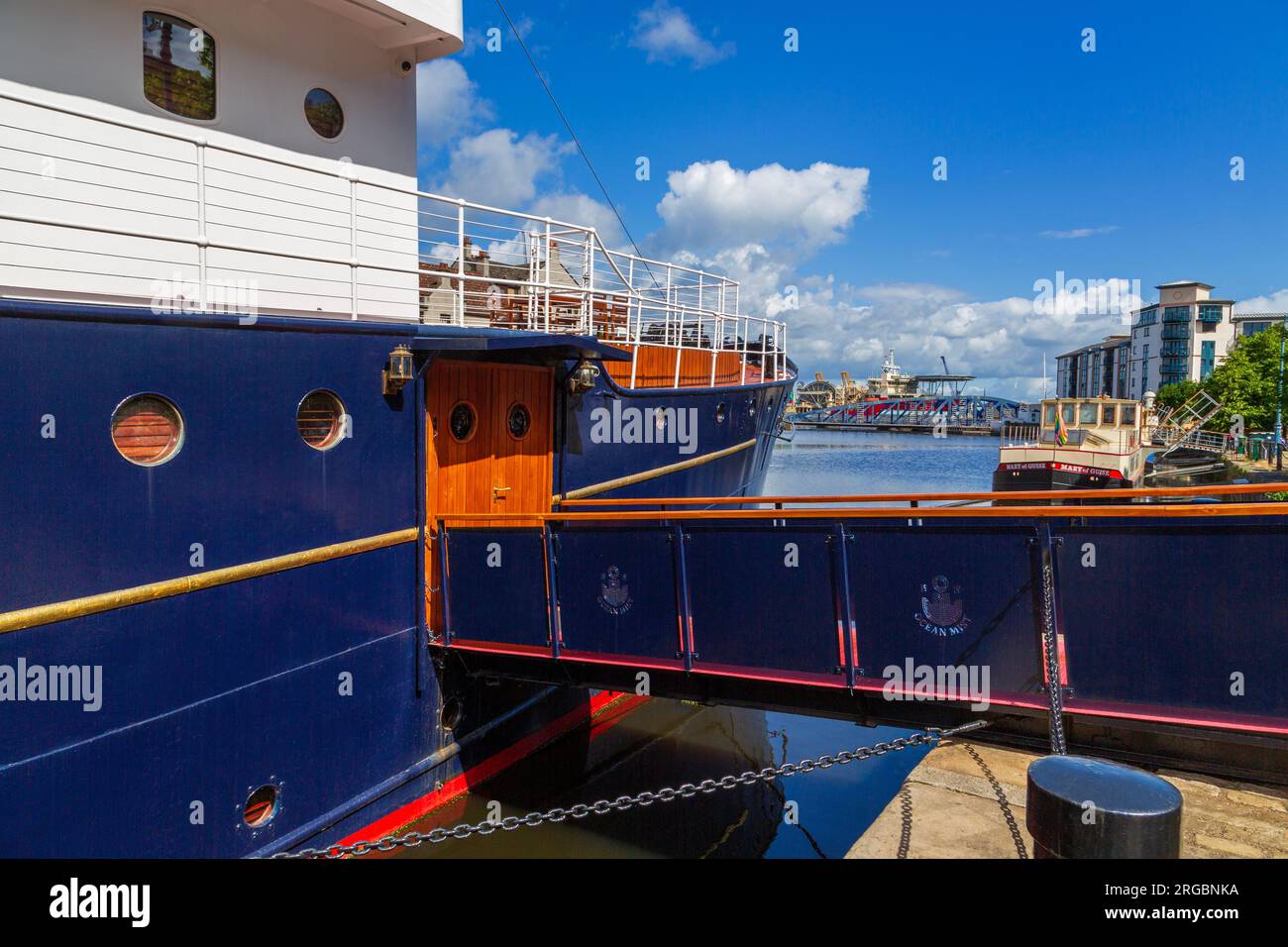 Historic vessel in Leith, Edinburgh, Scotland, United Kingdom Stock ...