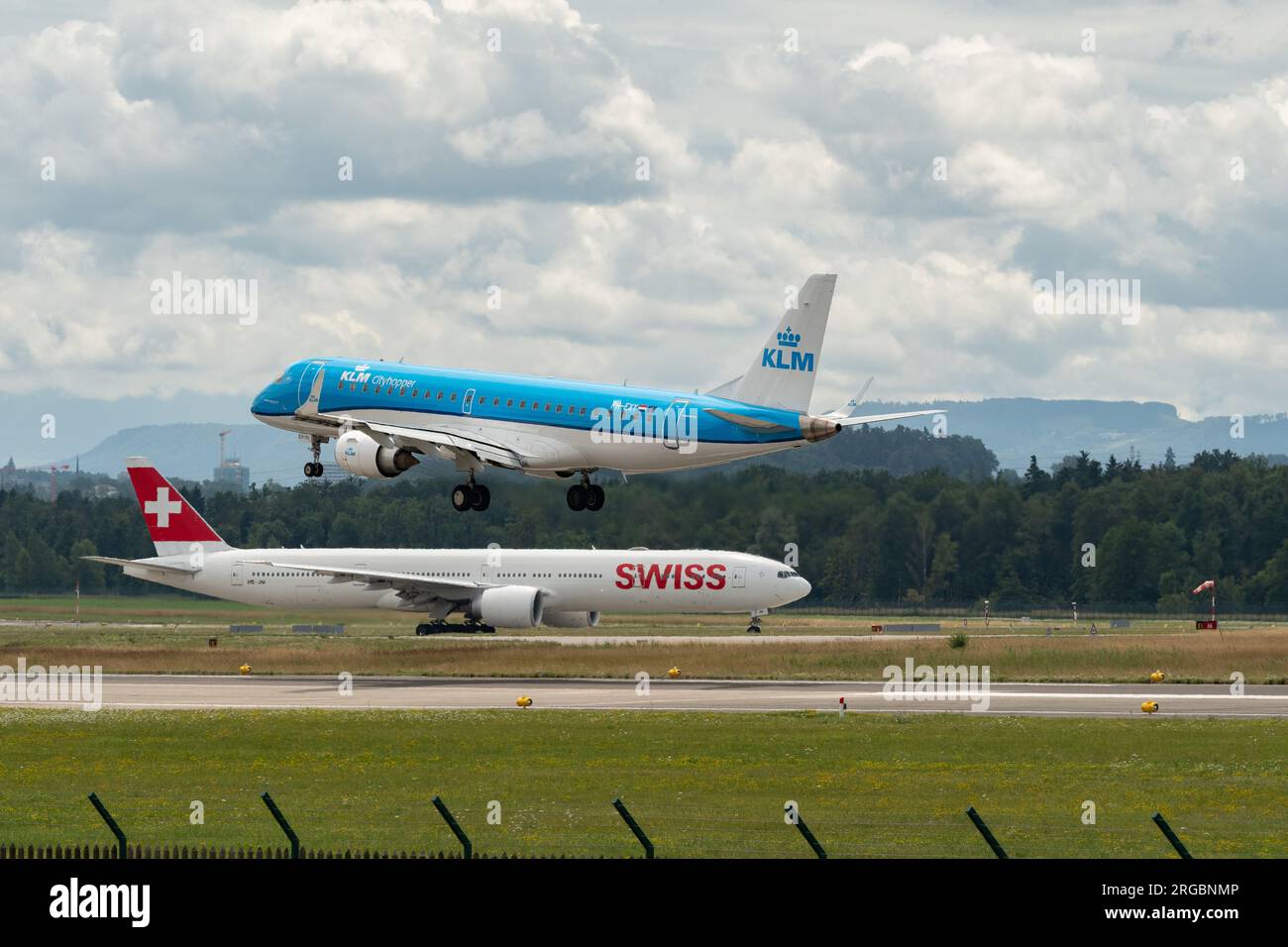 Zurich, Switzerland, July 13, 2023 PH-EXY KLM RoyalDutch Airlines ...