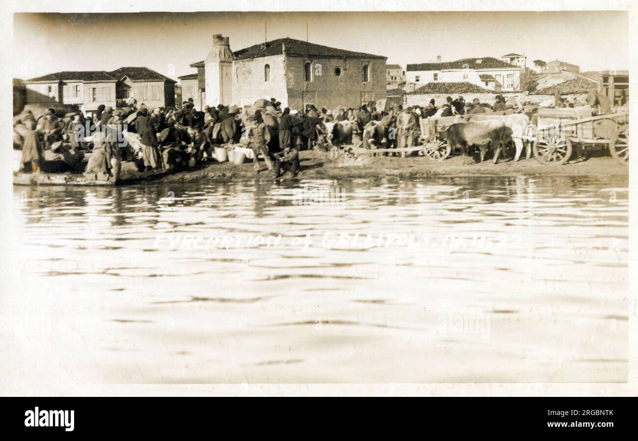 The Evacuation of Greeks from Gallipoli, Turkey - November 18, 1922 ...