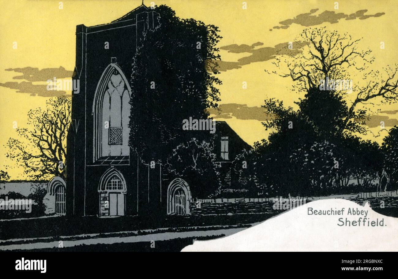 Beauchief Abbey, Sheffield, South Yorkshire - a medieval monastic house ...