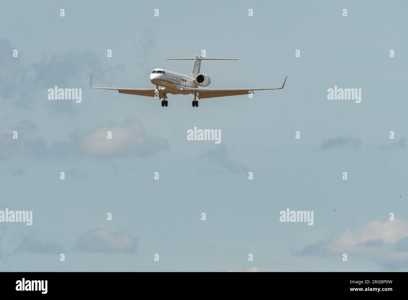 Zurich, Switzerland, July 13, 2023 TC-KHG Gulfstream G550 aircraft is ...
