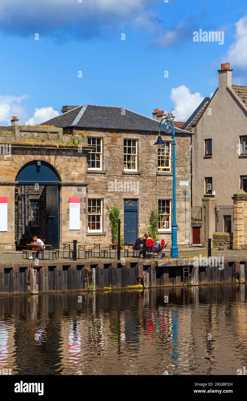 Custom House, Leith Docks, Edinburgh, Scotland, United Kingdom Stock ...
