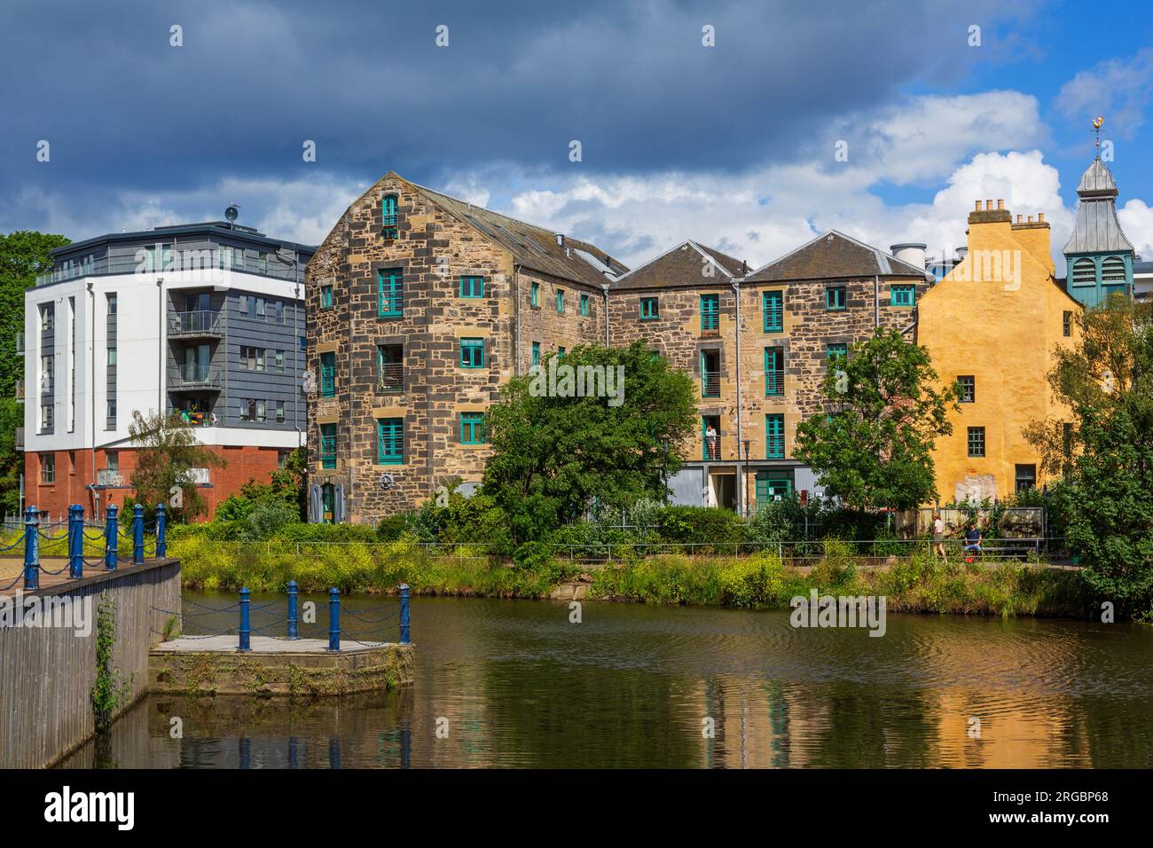 Historic buildings water leith hi-res stock photography and images - Alamy