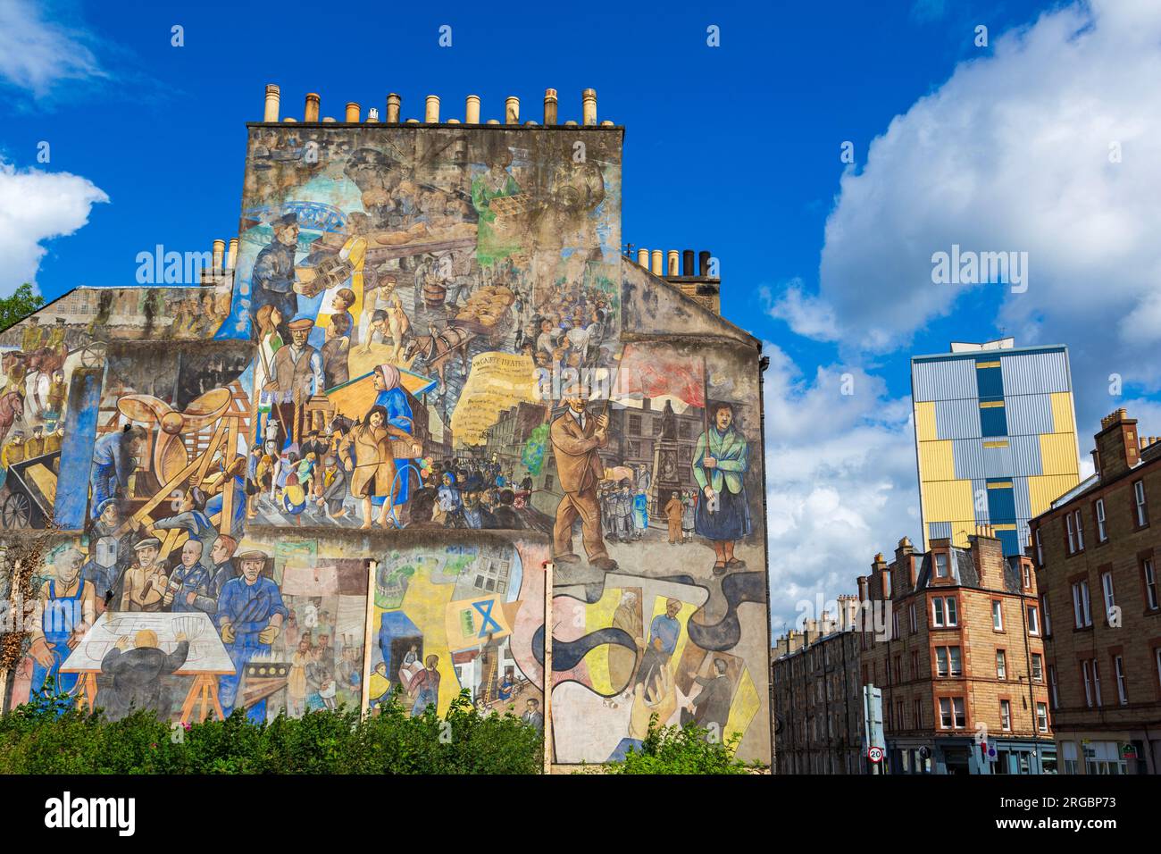 Junction Street, Leith, Edinburgh, Scotland, United Kingdom Stock Photo ...