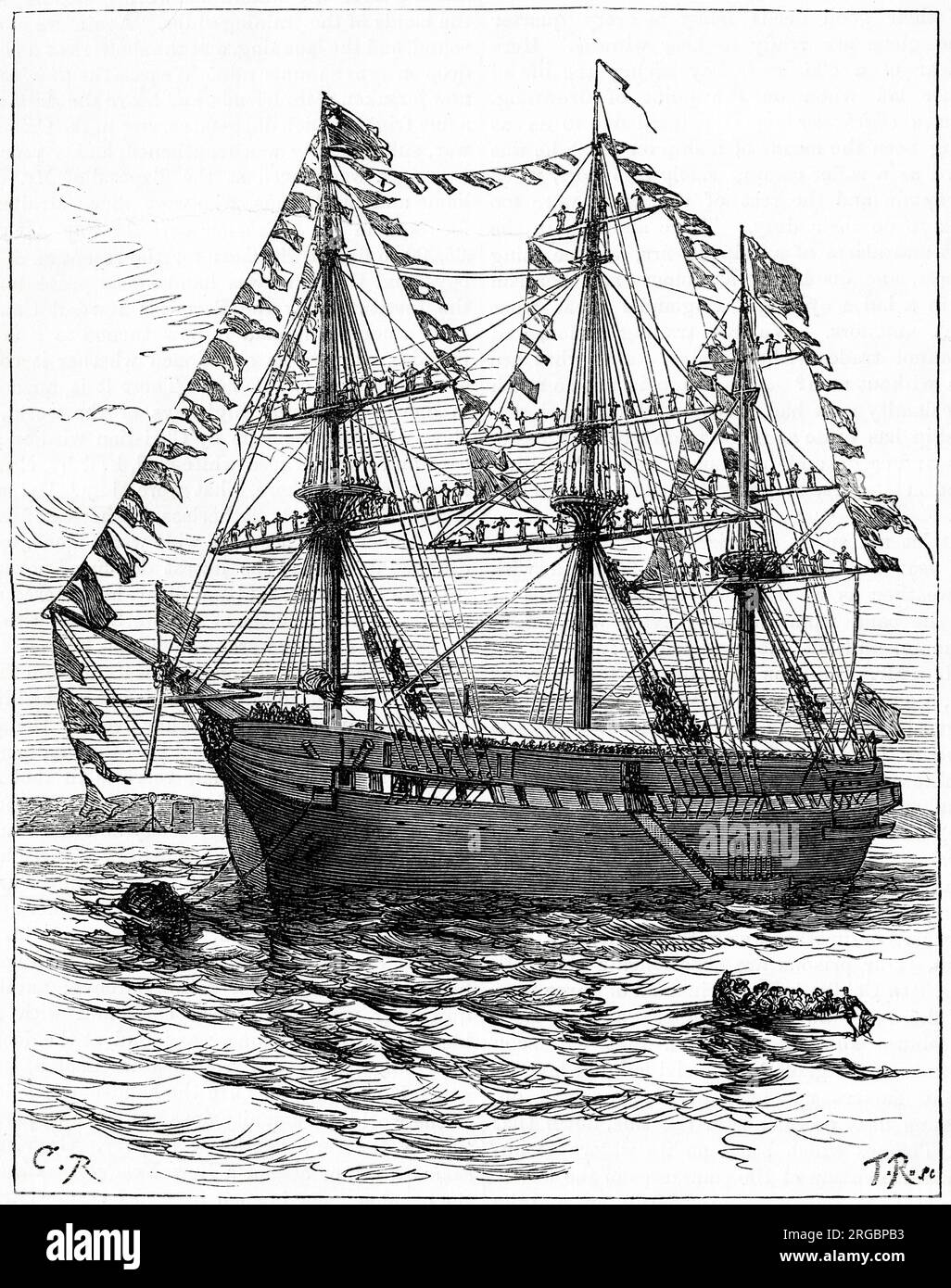 The Chichester, ship off Greenhithe, Kent Stock Photo - Alamy