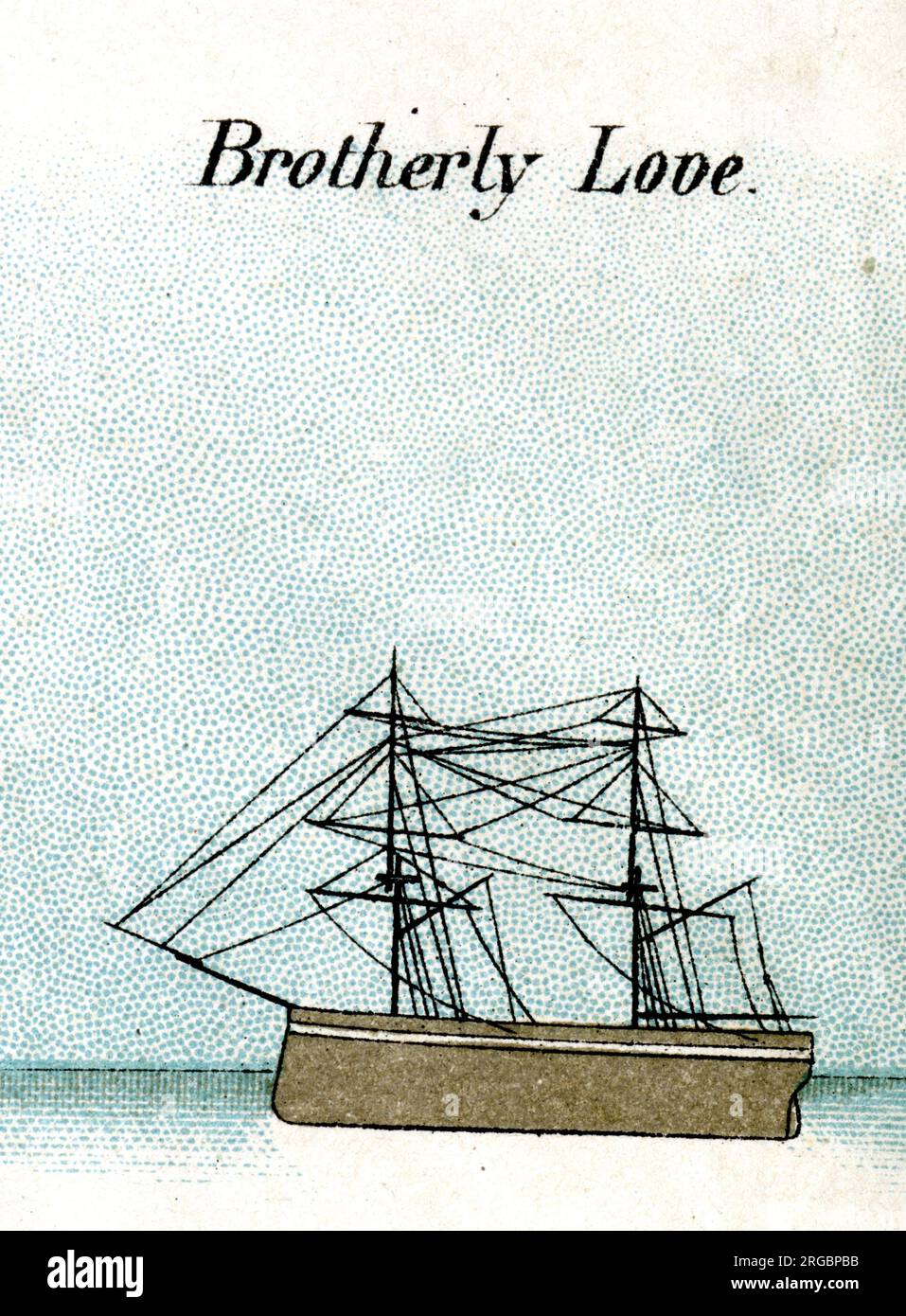 Brotherly Love, ship Stock Photo - Alamy