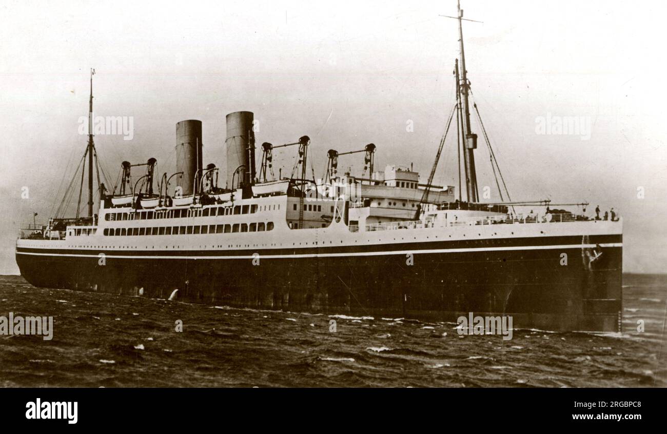 Canadian Pacific Liner 'Melita' or 'Minnedosa' Stock Photo - Alamy