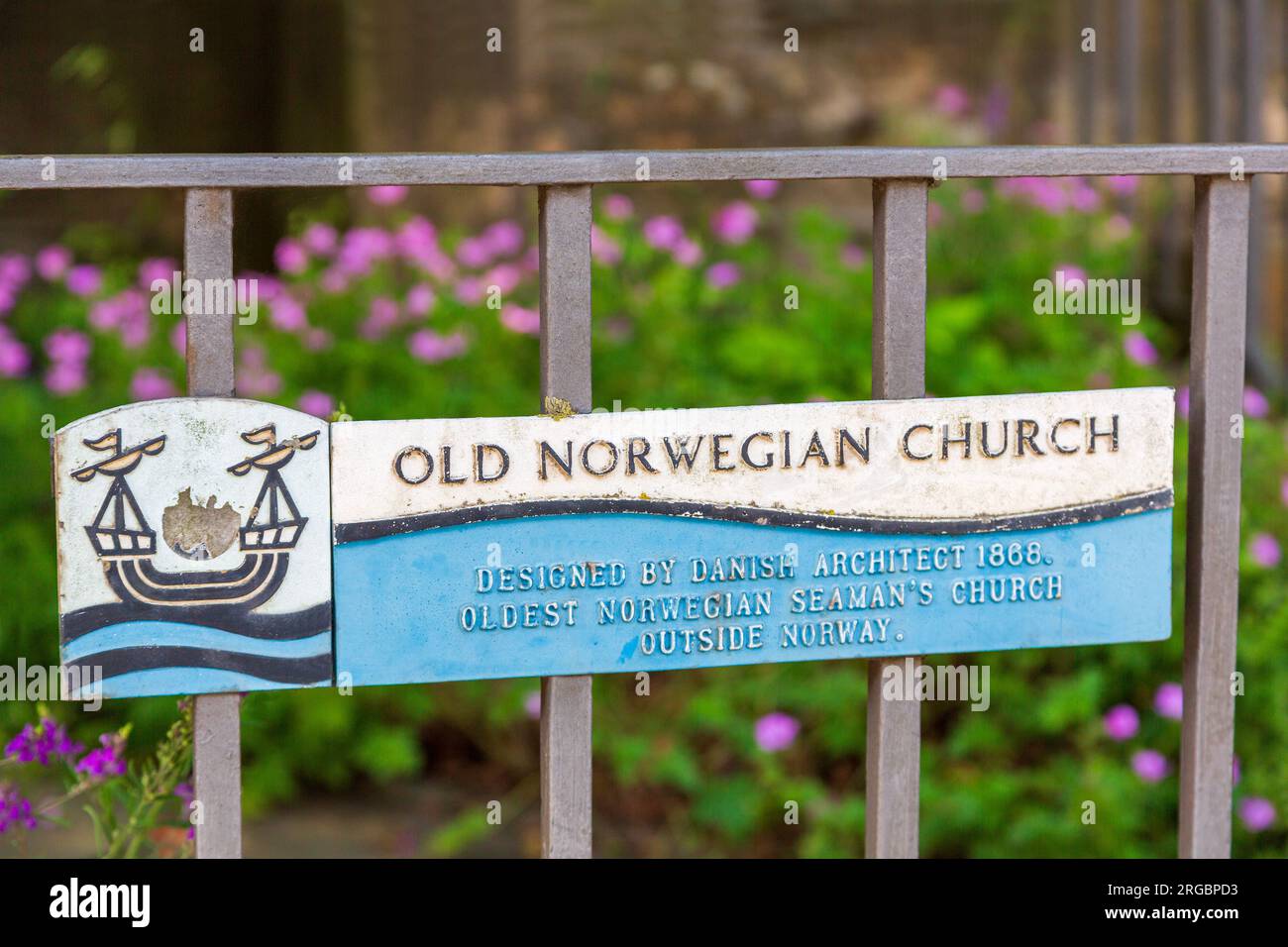Old Norwegian Church, Leith, Edinburgh, Scotland, United Kingdom Stock ...