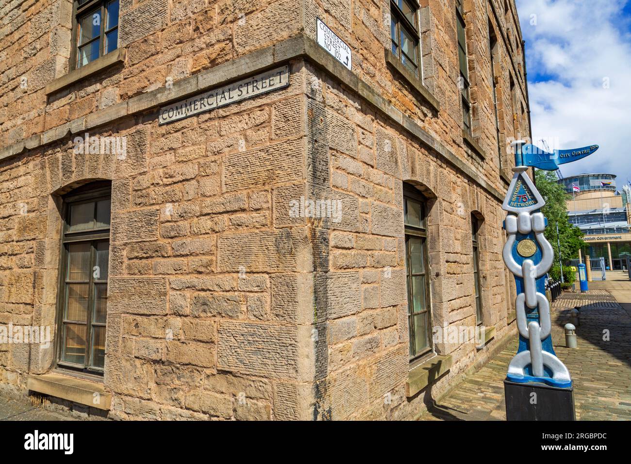 Commercial Street, Leith, Edinburgh, Scotland, United Kingdom Stock ...