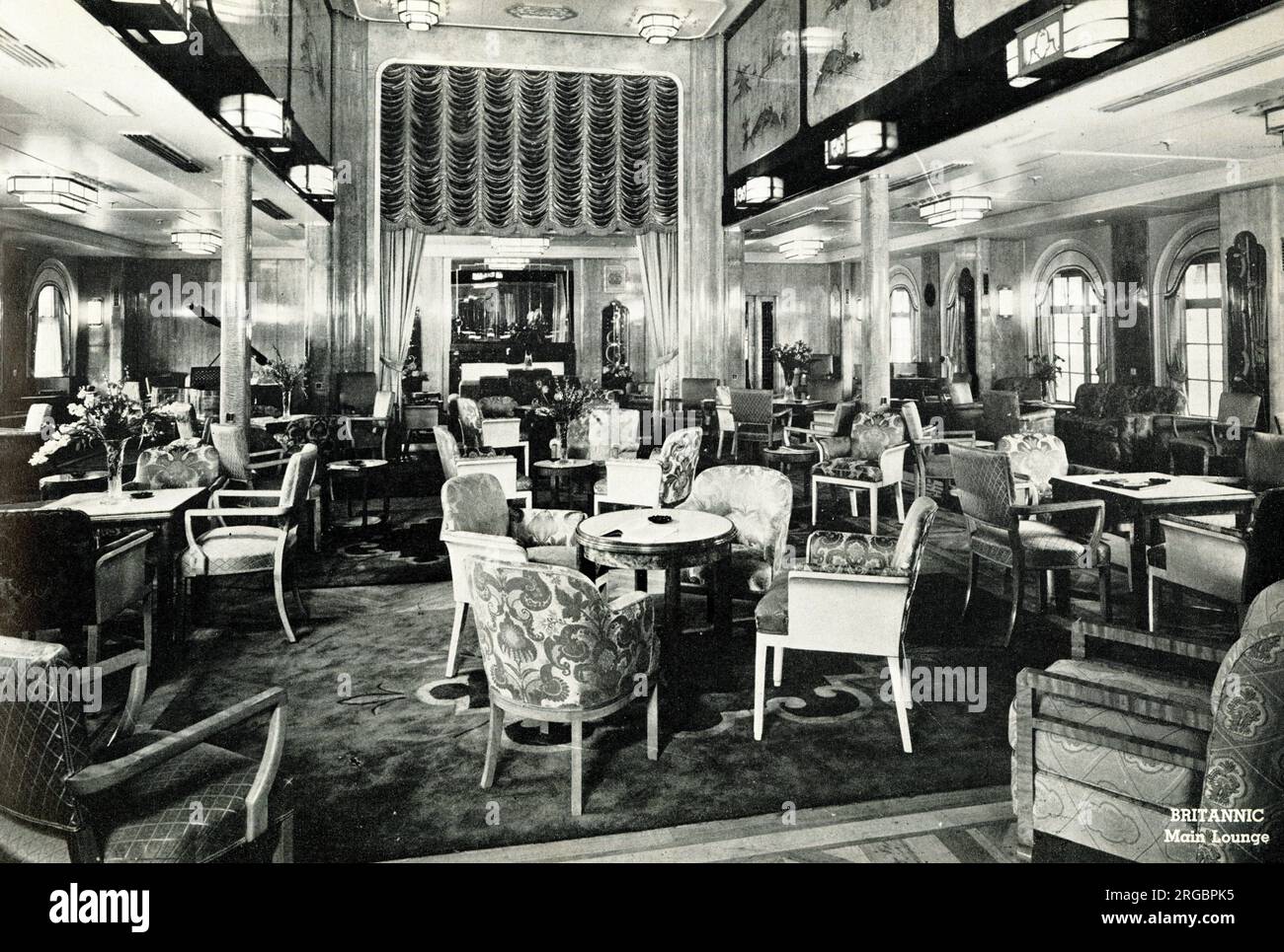 Mv britannic ship hi-res stock photography and images - Alamy